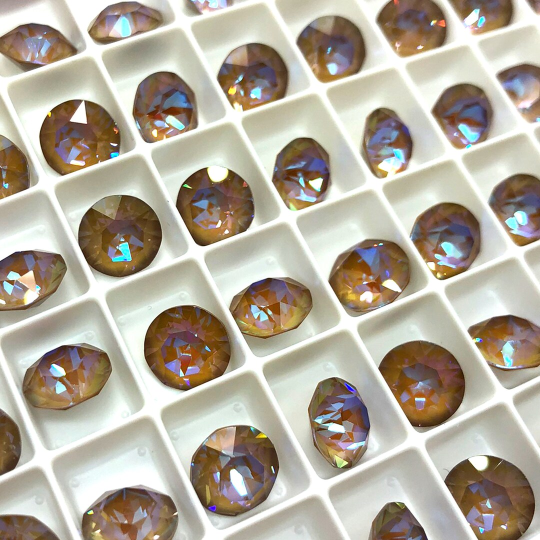 6pc SS39 Swarovski Chatons / Cappuccino Delite / Article # 1088 ...