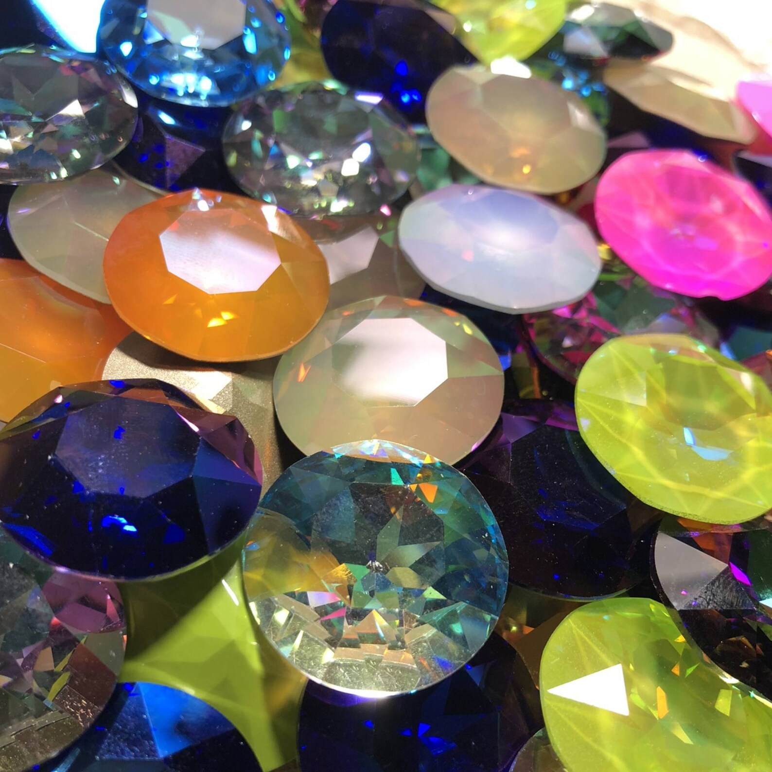 1 Pc 27mm IMPERFECT Austrian Crystal / Swarovski Mystery Stones ...