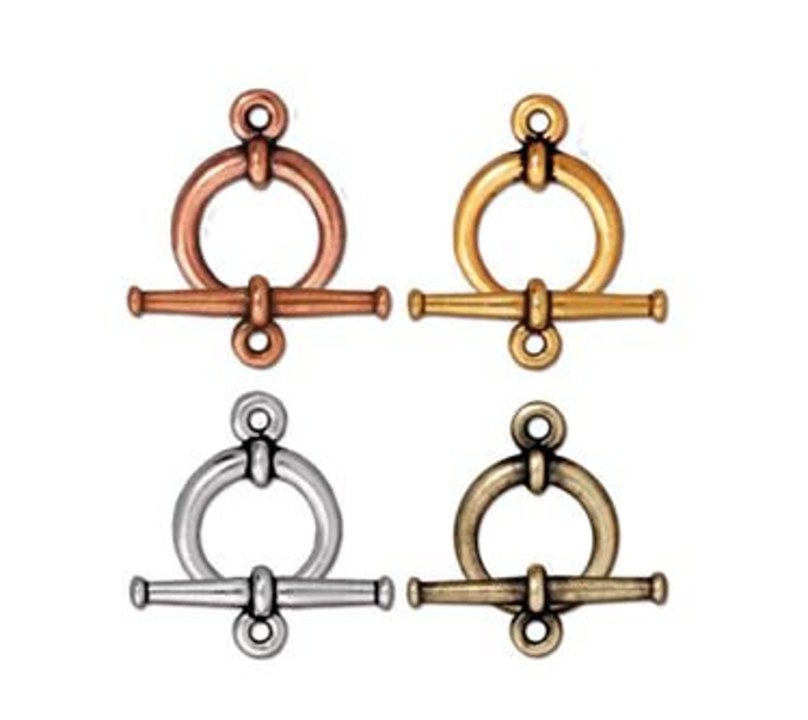 Tierracast large Tapered Toggle Sets / 4 Colors to - Etsy