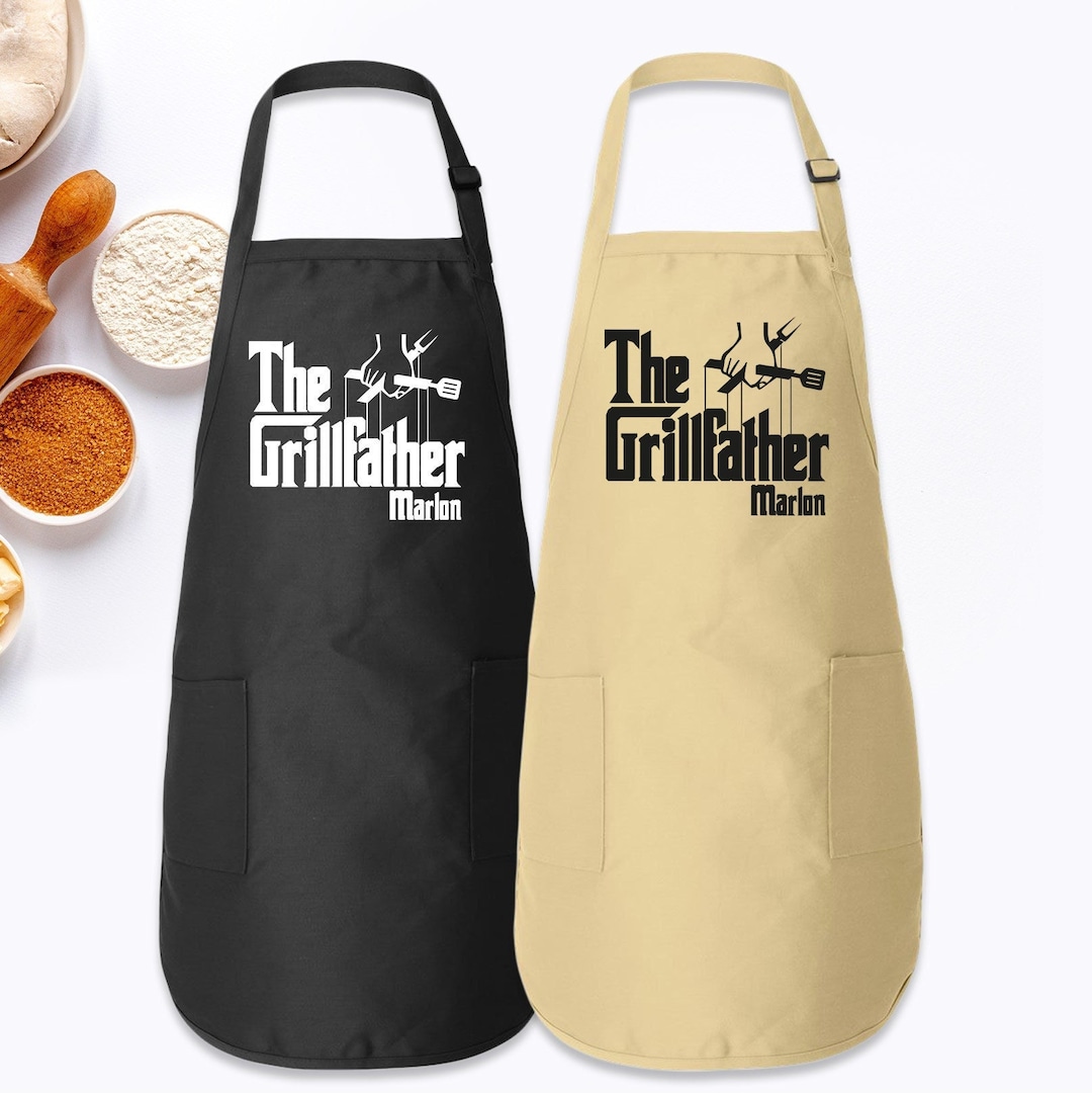 The Grillfather Aprons, Grill Aprons, Custom Aprons, Personalized Apron ...