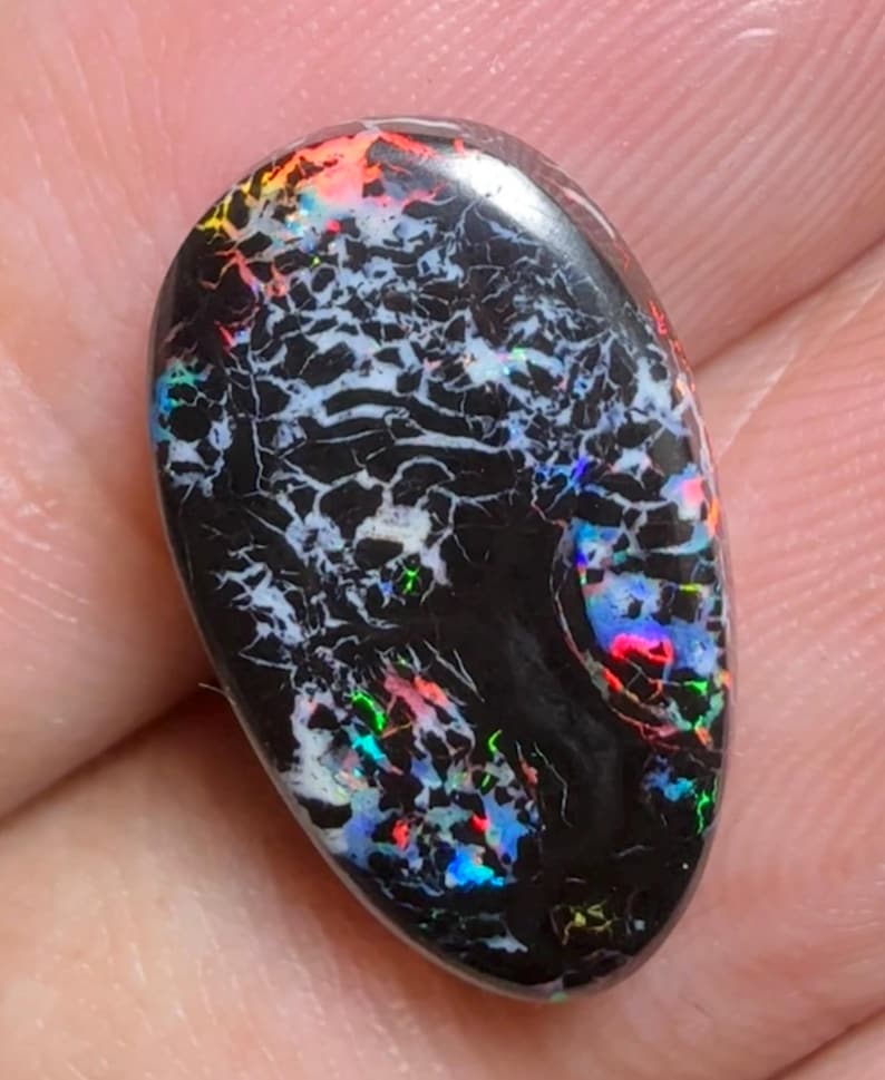 Gorgeous Rainbow Matrix Opal - Etsy Canada