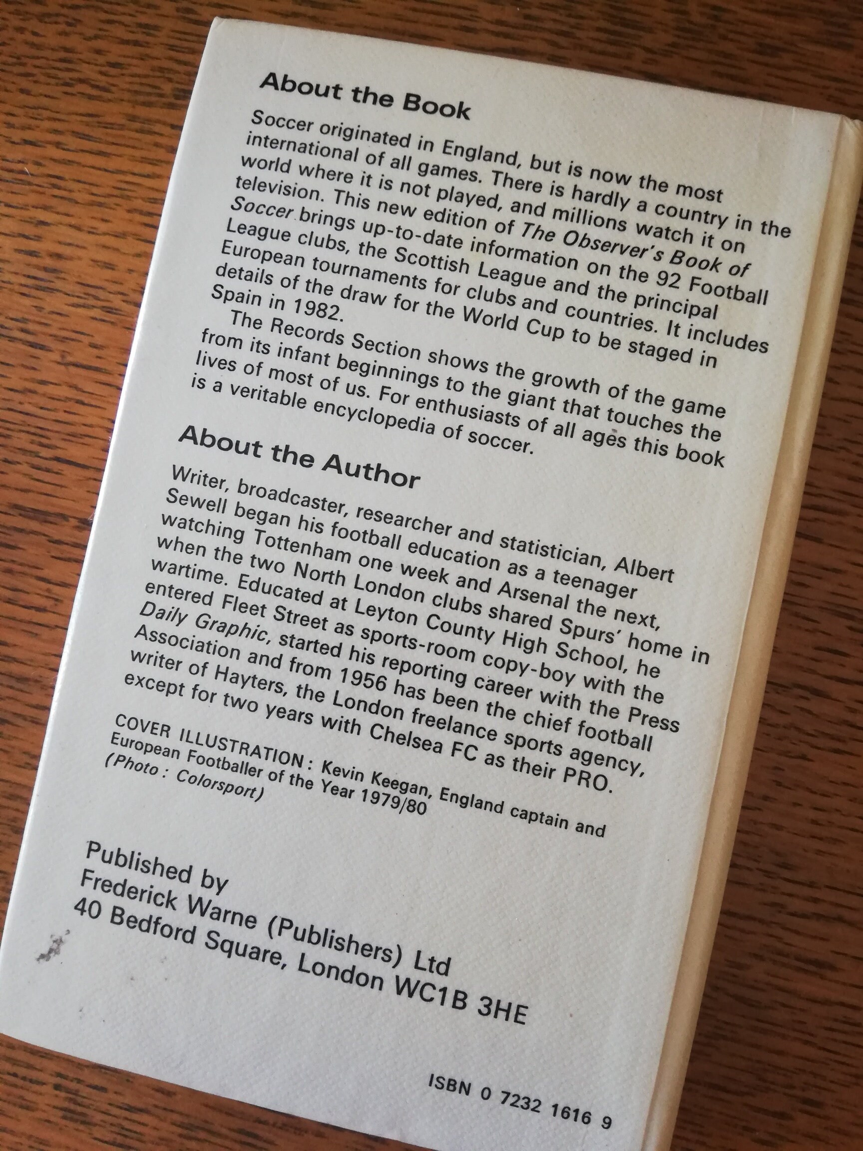 Observers Book of Soccer football 1980 5th Edition sport | Etsy