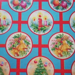 Vintage 1970s/80s Christmas Wrapping Paper Kitsch Christmas Vintage ...