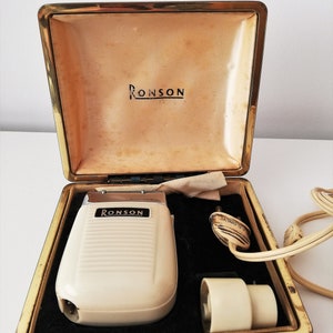 Vintage 1950s Ronson '66 Super Trim Electric Razor' Gents Shaver ...