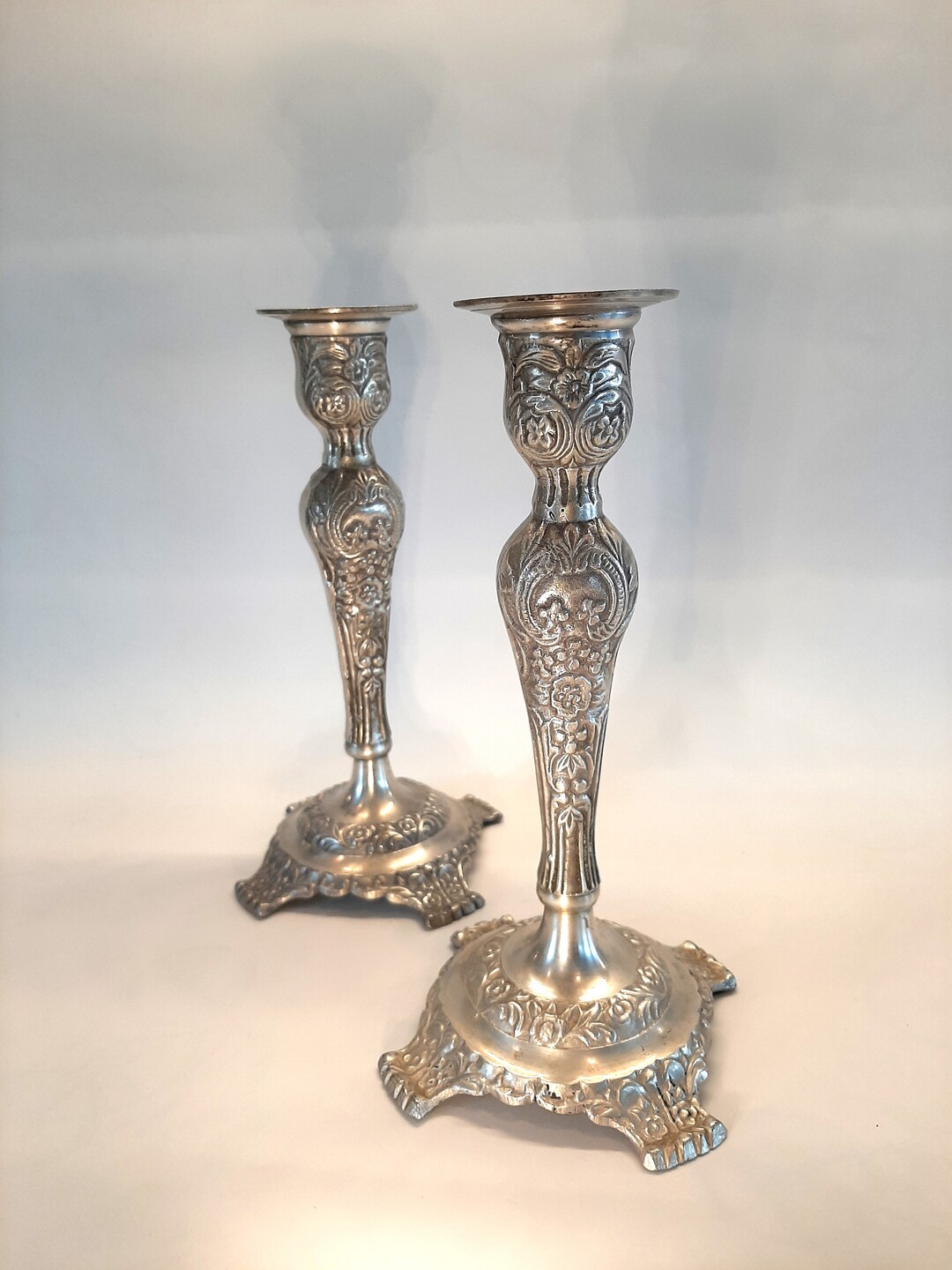 Pair of Candlesticks Made in India - Etsy