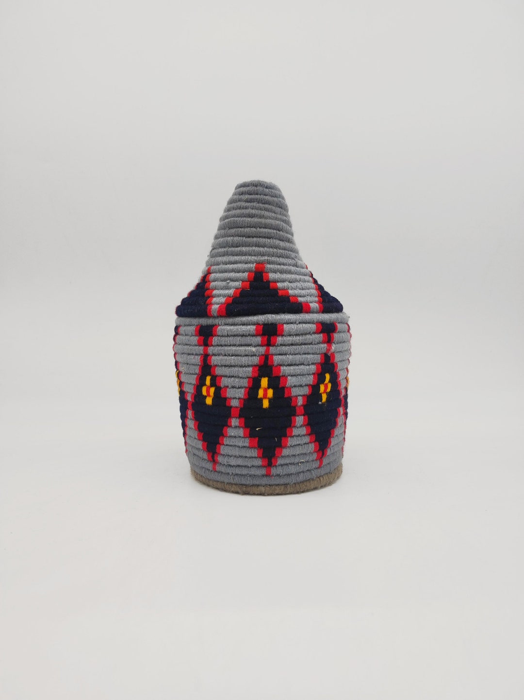 Berber Box With Lid / Ethnic Basket / Moroccan Basket - Etsy