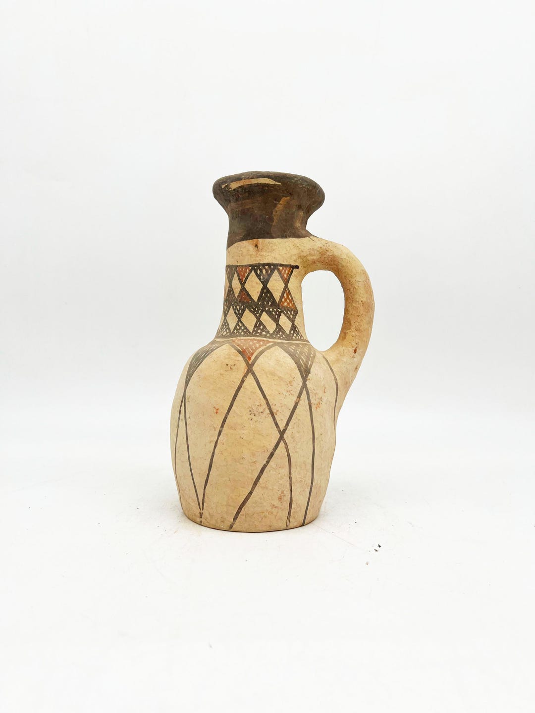 Antique Berber Pottery From the Moroccan Rif / Vintage Berber Ceramics ...