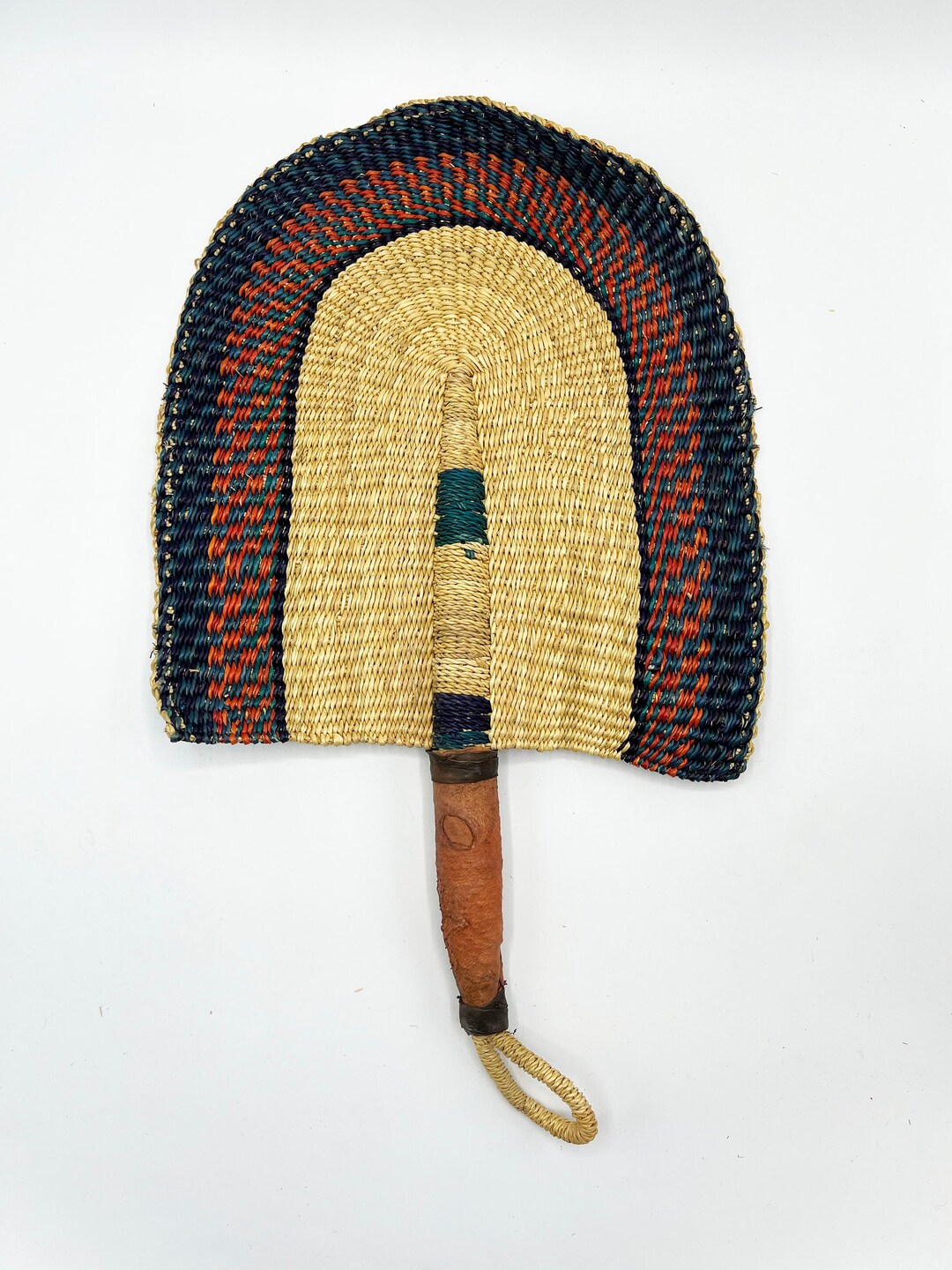 Braided African Fan / Bolga Wall Decorative Fan - Etsy