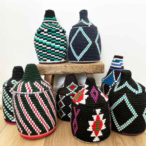 Moroccan Basket - Etsy