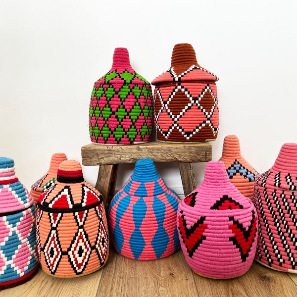 Moroccan Basket - Etsy