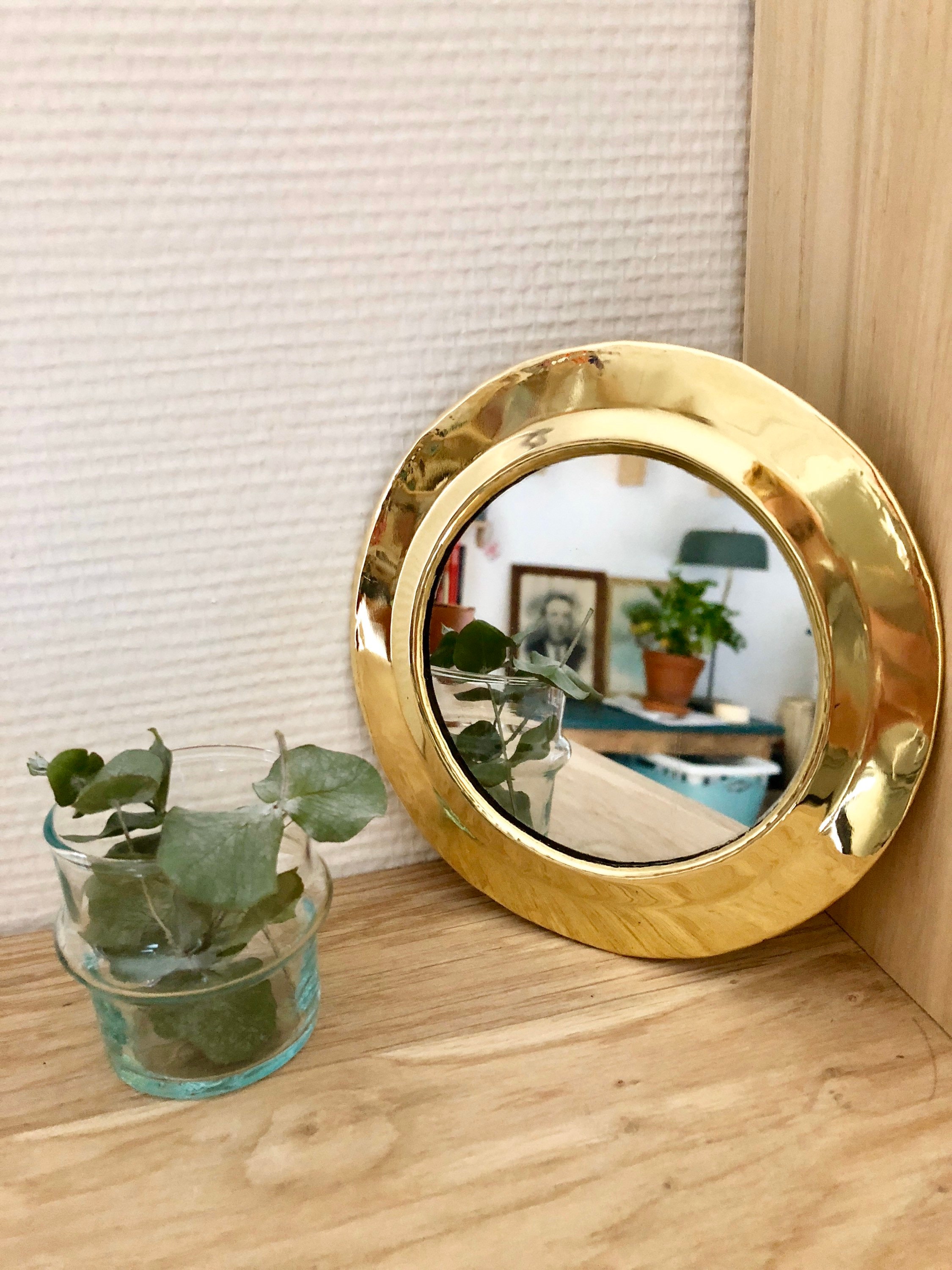 Second Choice - Moroccan Mini Mirrors in Gilded Copper - Different ...