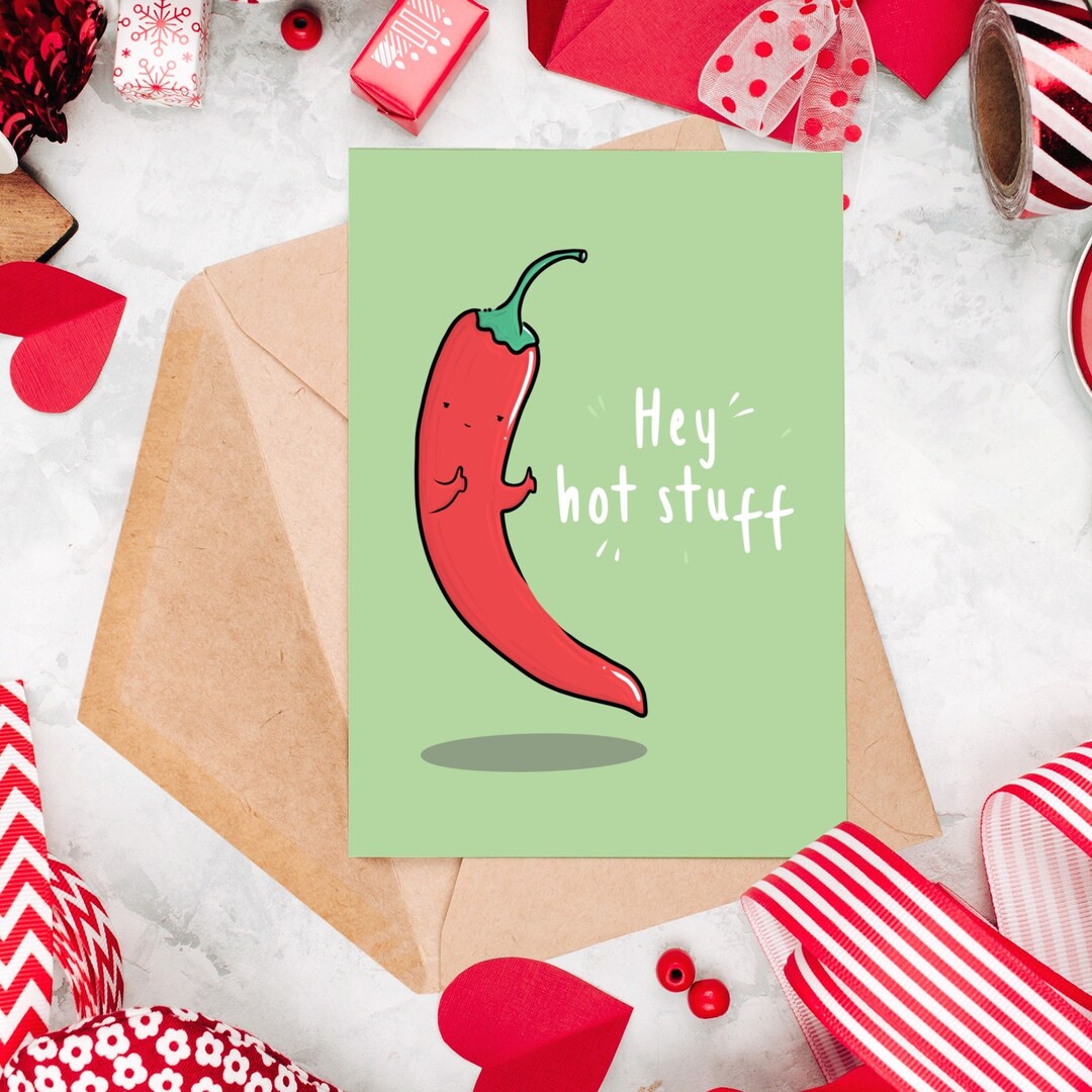 Hey Hot Stuff - Etsy