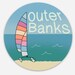 Outer Banks Sticker | OBX | North Carolina | Laptop and Water Bottle ...