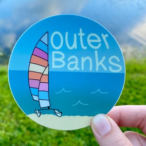 Outer Banks Sticker | OBX | North Carolina | Laptop and Water Bottle ...
