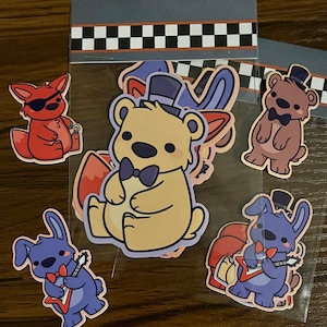 FNAF Stickers Five Nights at Freddy's - Etsy