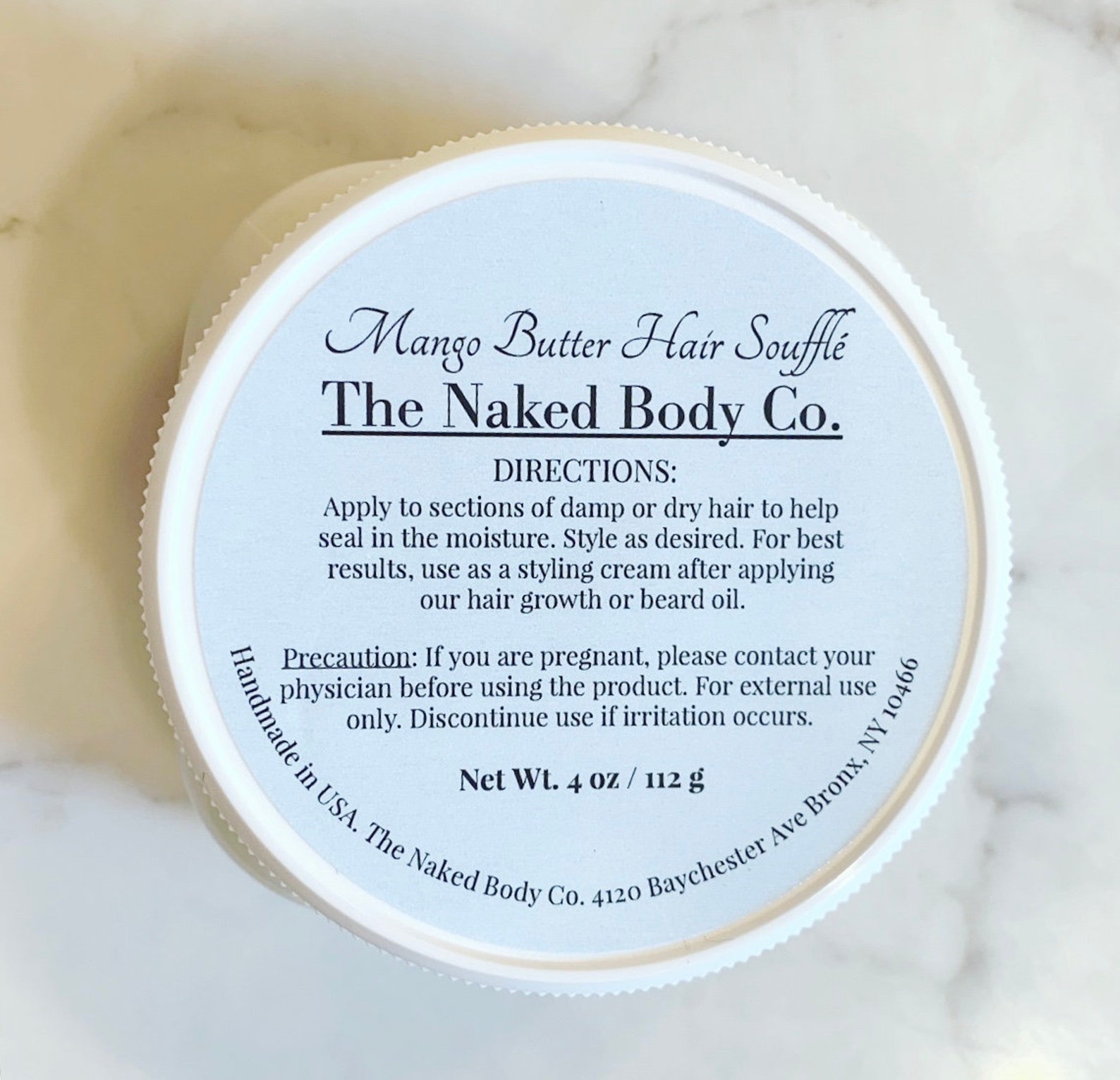 Whipped Mango Butter Hair Soufflé: All-natural Vegan Hair Care - Etsy