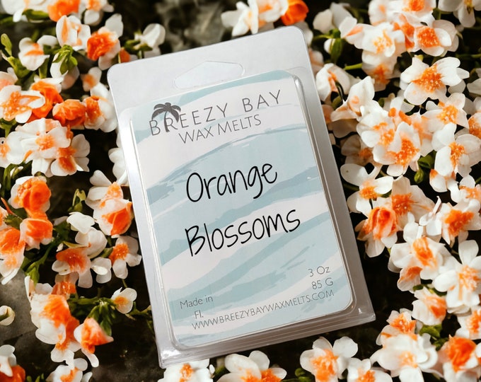 Orange Blossom Scented Wax Melts / Floral Wax Melts - Etsy