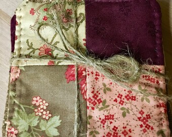 Quilted coaster | Etsy