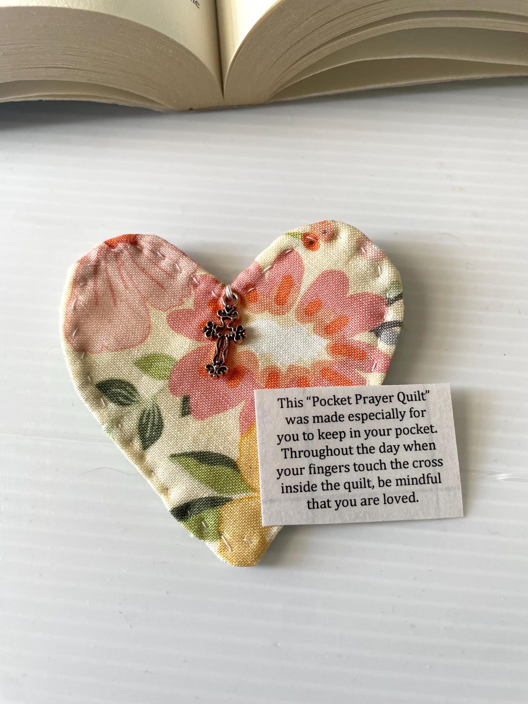 Heart Shaped Pocket Prayer Quilt - Etsy