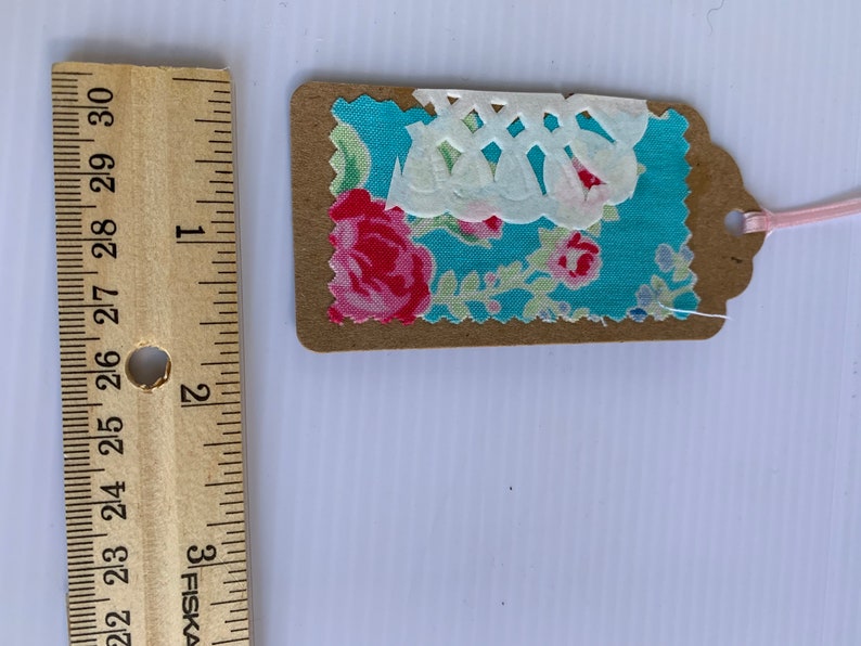 Set of Embellished Gift Tags set of 15 - Etsy