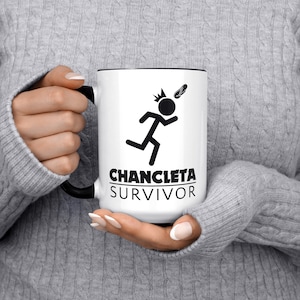 Chancleta Survivor Puerto Rican Coffee Mug Chancla Survivor Puerto Rico ...