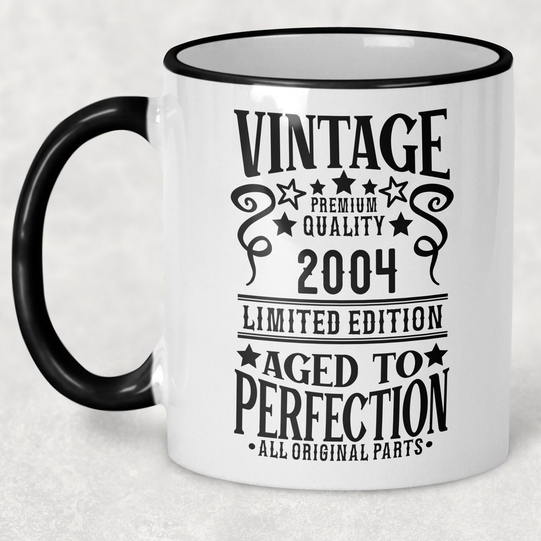 2004 Vintage Birthday Mug: Limited Edition 21st Birthday Gift - Etsy
