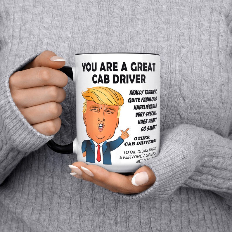 Cab Driver Trump Funny Gift Cab Driver Birthday Gift Gift - Etsy