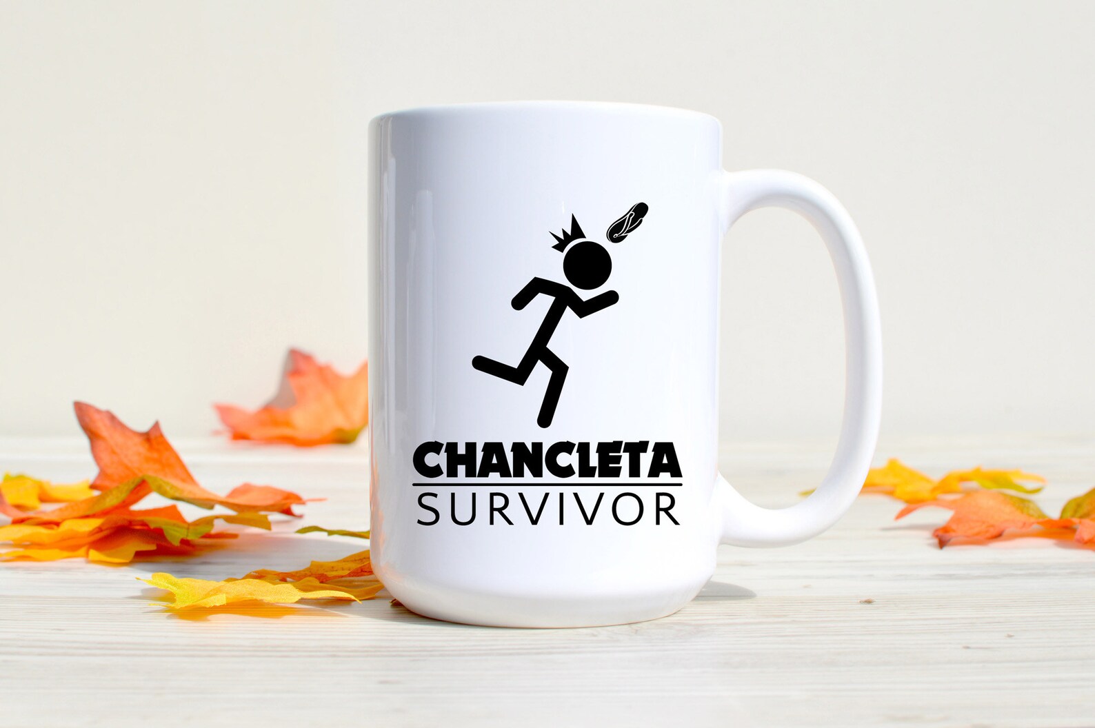 Chancleta Survivor Puerto Rican Coffee Mug Chancla Survivor Puerto Rico ...