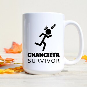 Chancleta Survivor Puerto Rican Coffee Mug Chancla Survivor Puerto Rico ...