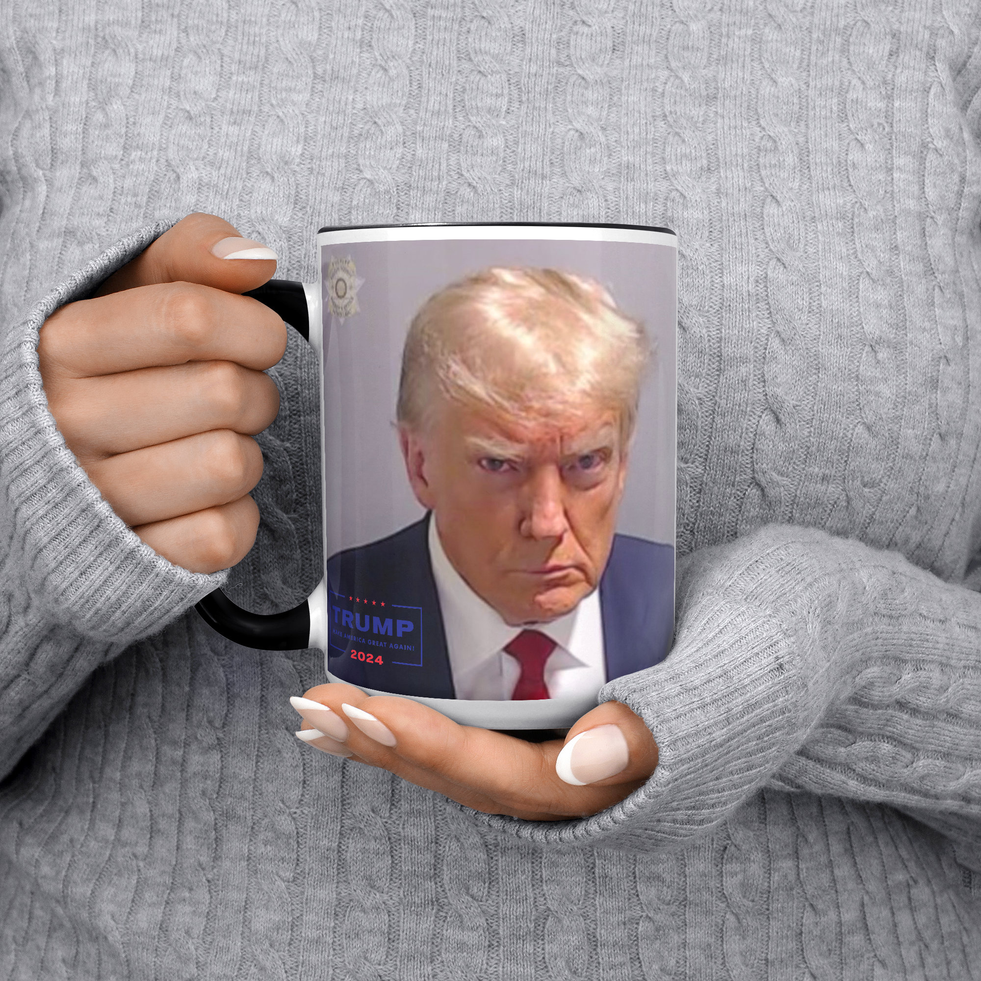 Donald Trump Mug Shot Limited Edition Donald Trump Mug Shot Mugs with ...