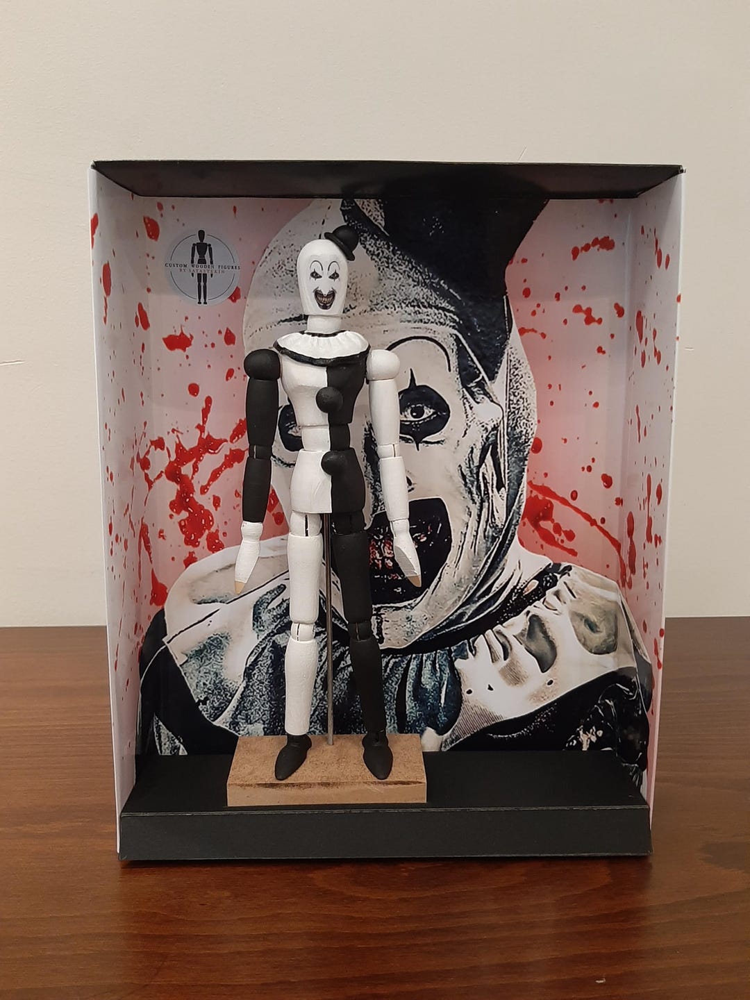 TERRIFIER Wooden Figure Art Doll Mannequin 20 Cm Art Doll - Etsy