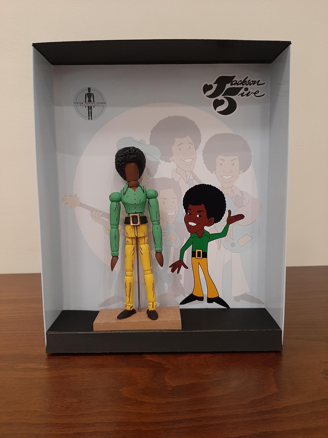 Michael Jackson JACKSON 5 Wooden Figure Art Doll Mannequin 14 Cm - Etsy