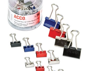 ACCO Brass Paper Fasteners 1 Plated 1 Box 100 - Etsy