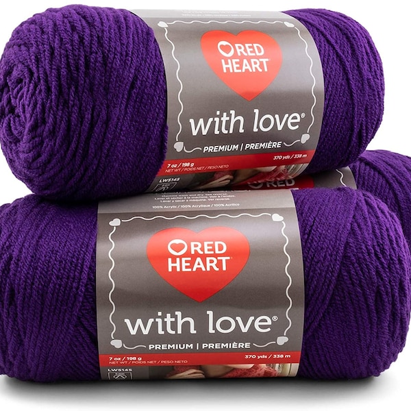 Red Heart Yarn - Etsy