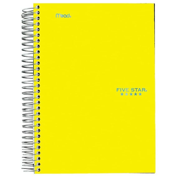 Single Subject Spiral Notebook