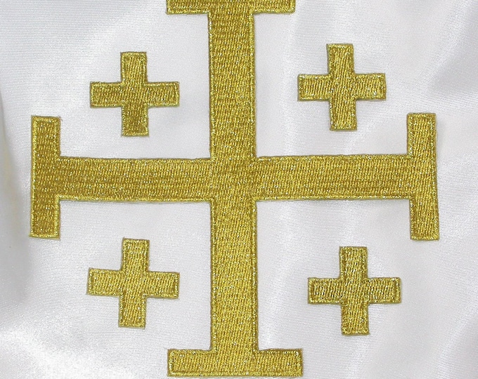 Equal Latin Cross Iron on Patch Applique 1 3/8 35mm | Etsy