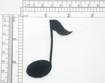 Name on a Music Note Embroidery Designs, Patch Custom Made - Etsy