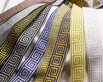 Greek Key Ribbon - Etsy