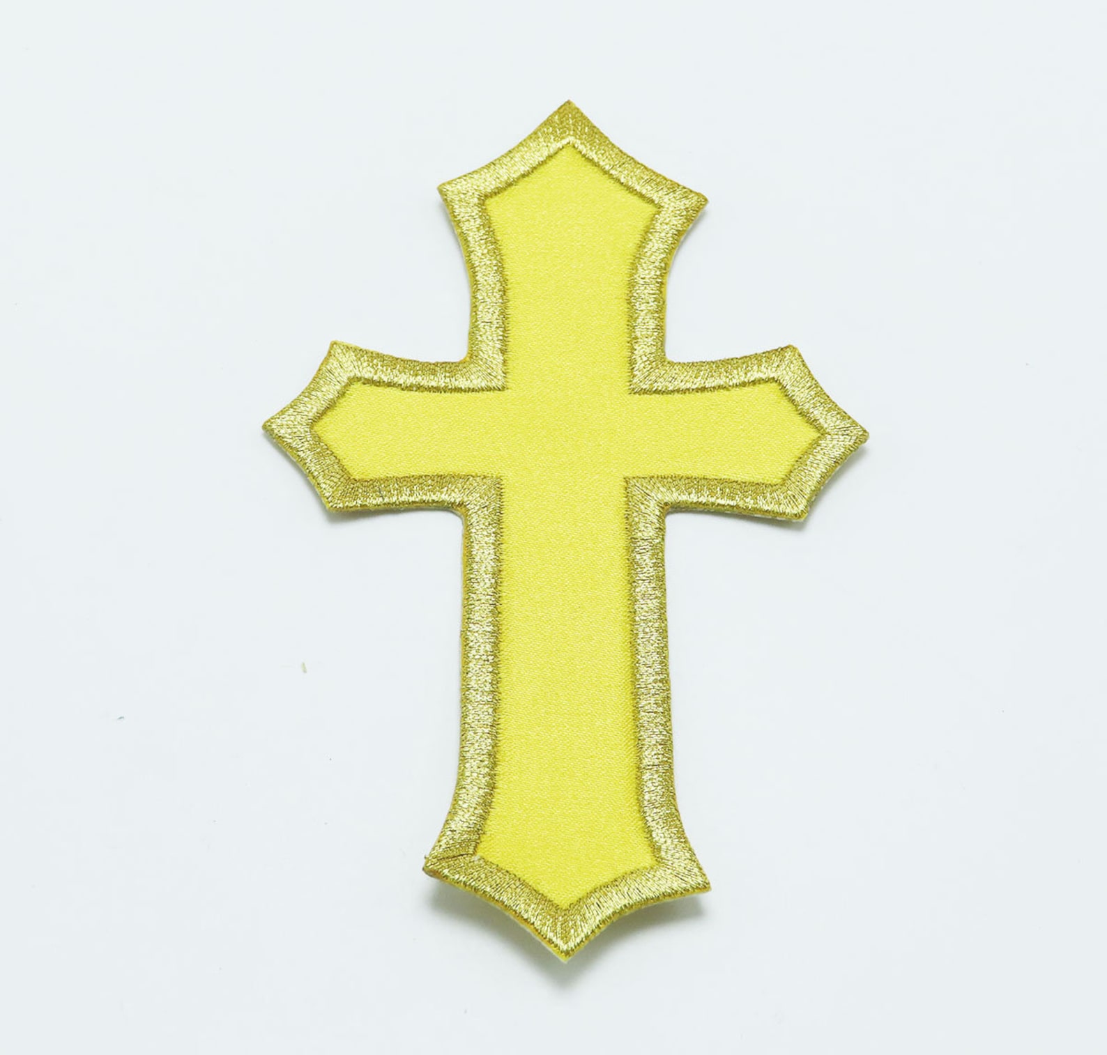 Cross 3 X 5 Satin Iron on Patch Applique - Etsy