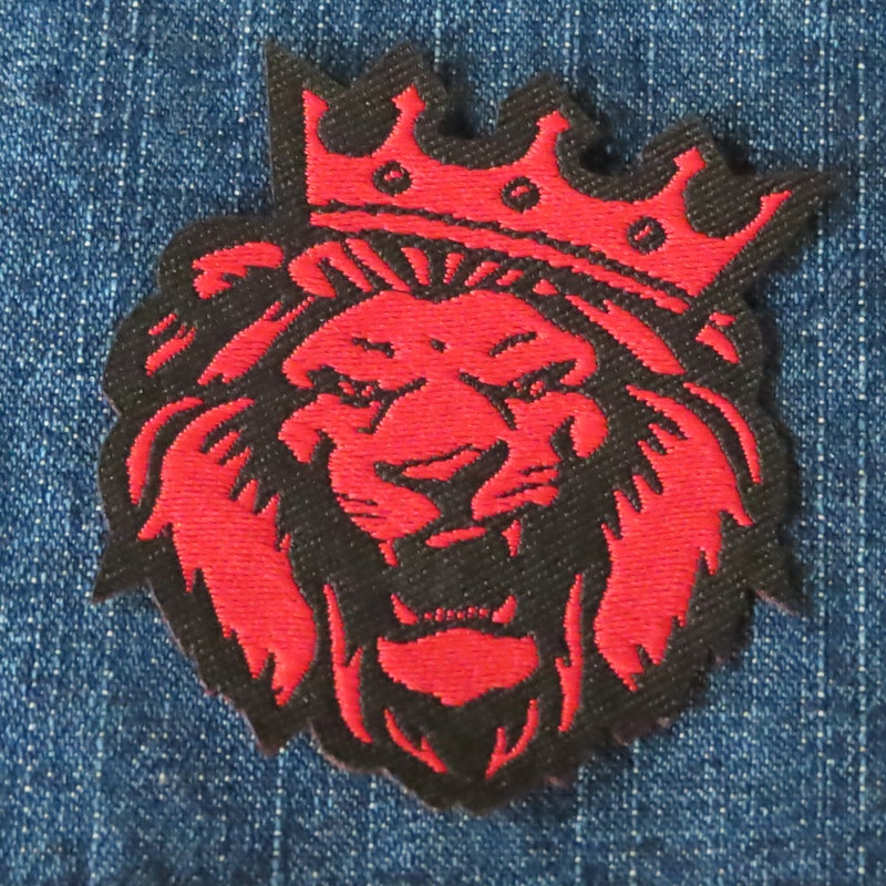 Lion Patch - Etsy
