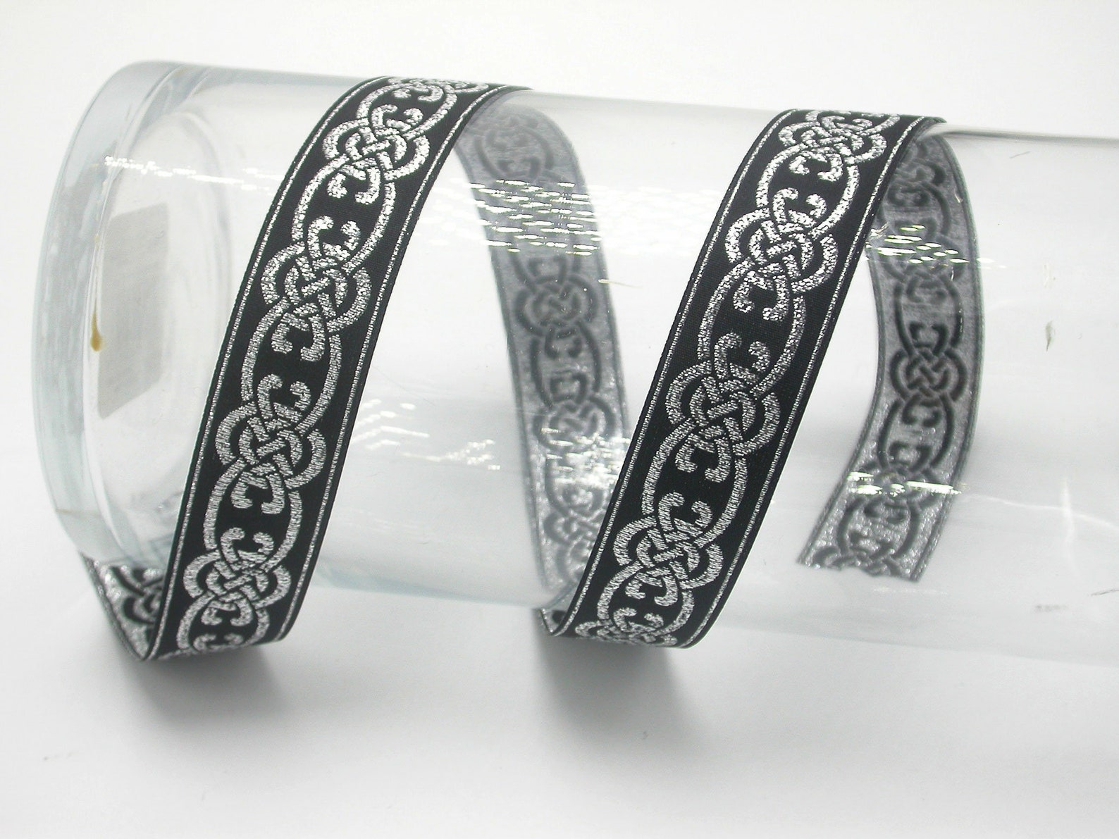 Celtic Chain Ribbon 7/8 22MM Design 5 Yards 8 Colors | Etsy