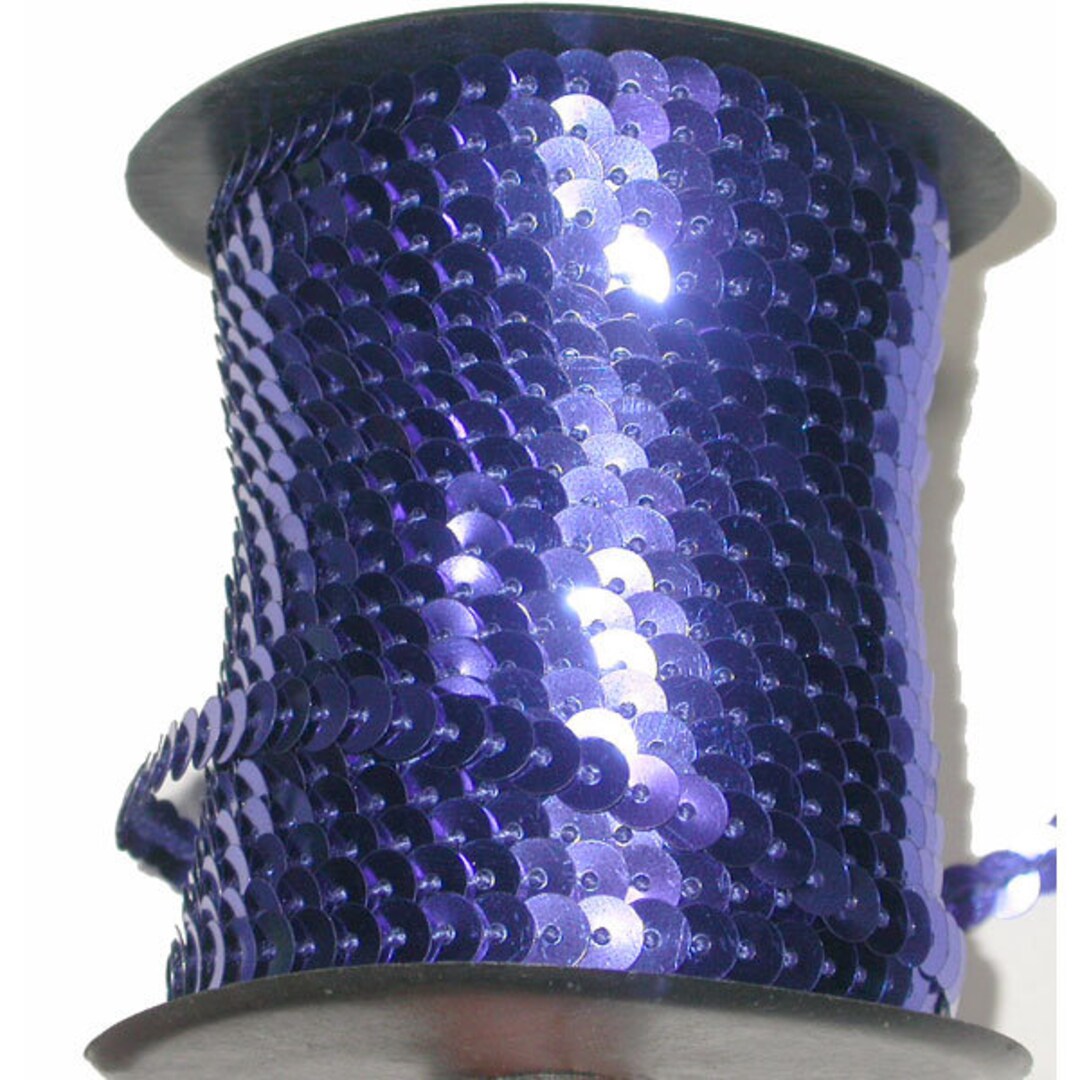 6mm Sequin Schlung Flat Sequins on Roll 50 Yards Royal Blue - Etsy