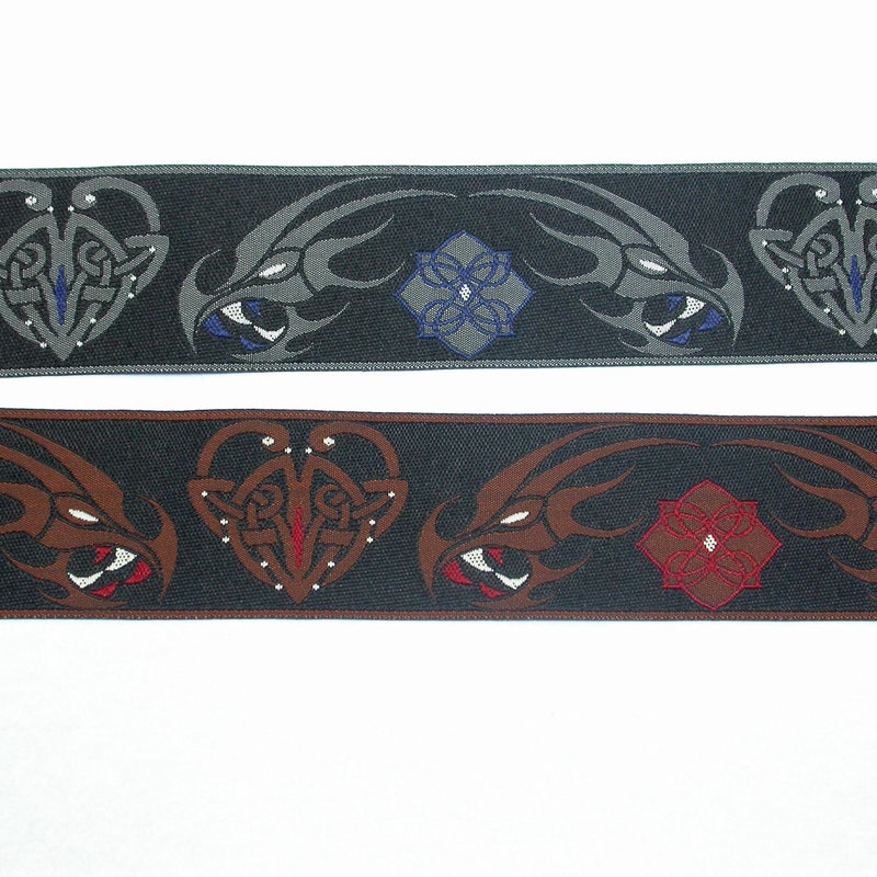 Dragon Jacquard Ribbon - Etsy