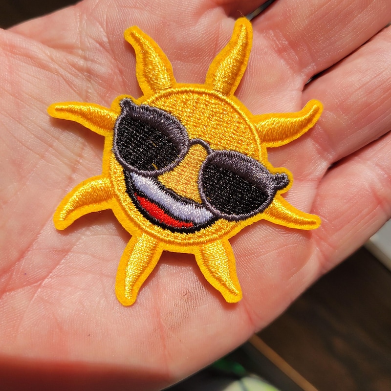 Sunshine and Smile Patch - Etsy