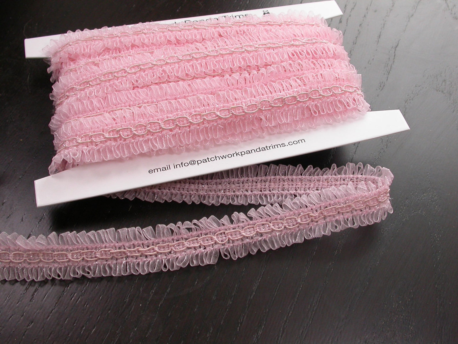 Braid 3/4 20mm Sheer Looped Ribbon Design Various Lengths PINK - Etsy