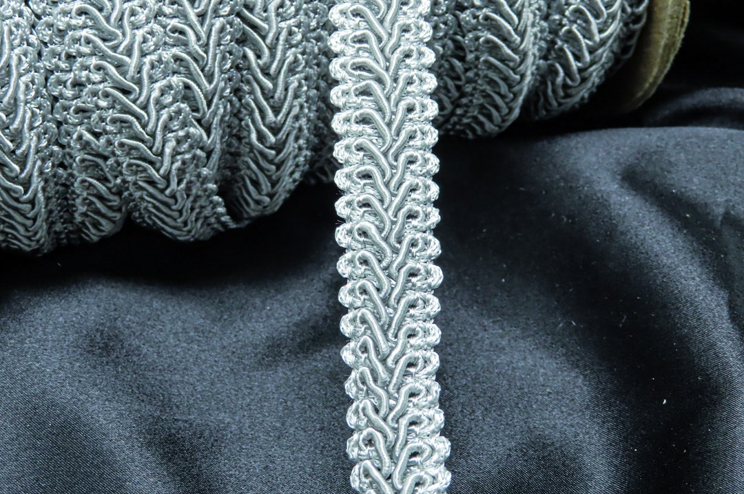 Gimp Braid 3/4" 20mm Wide Gray - Gimp Priced per Yard Sewing Upholstery ...
