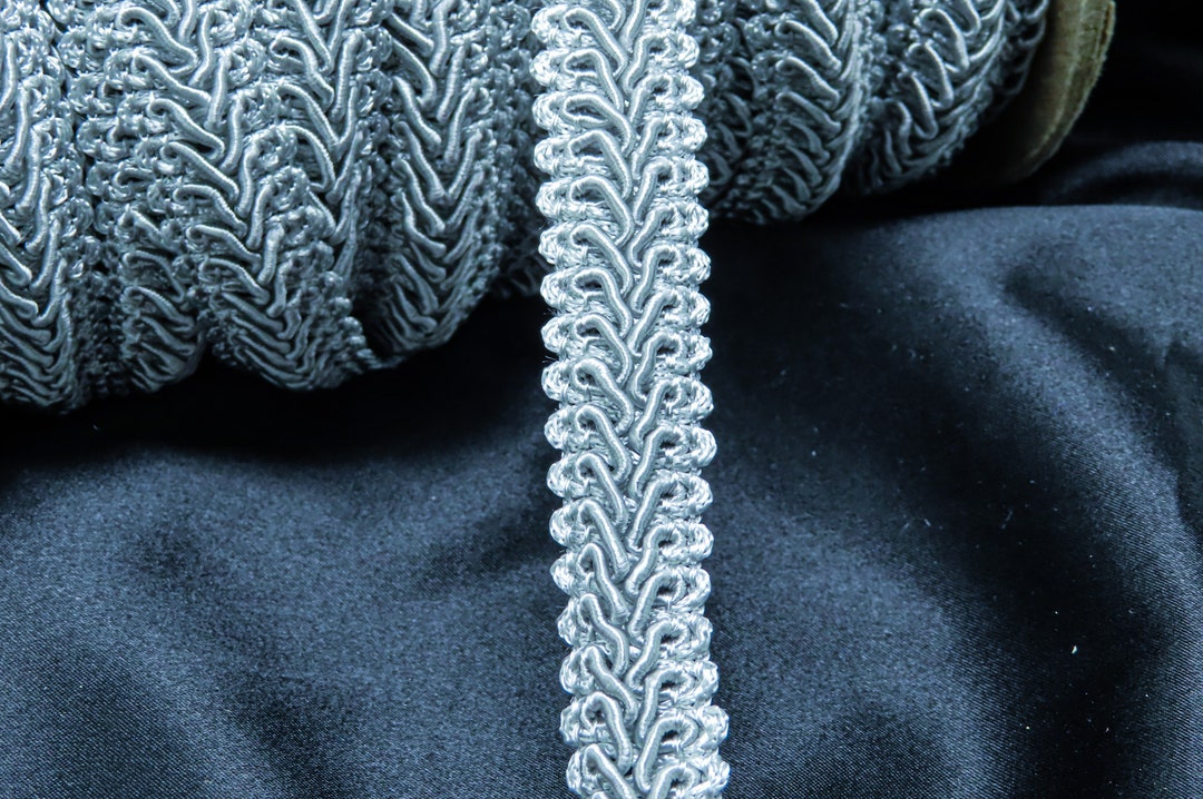 Gimp Braid 3/4" 20mm Wide Pewter - Gimp Priced per Yard Sewing ...