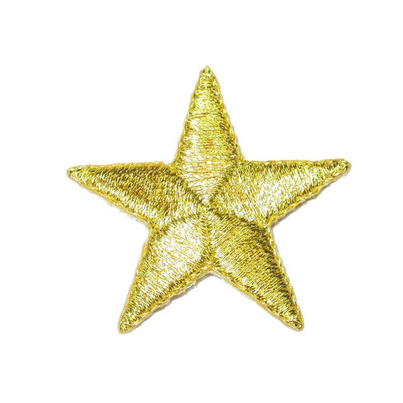 Star 1 1/2 38mm Iron on Embroidered Patch Applique 10 - Etsy