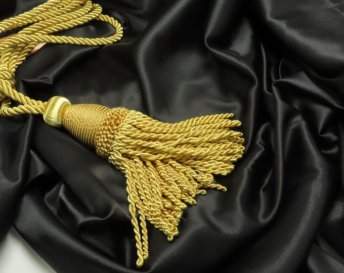 Tassels 2 Drop 50mm With Loop Champagne 4 Piece Pack - Etsy