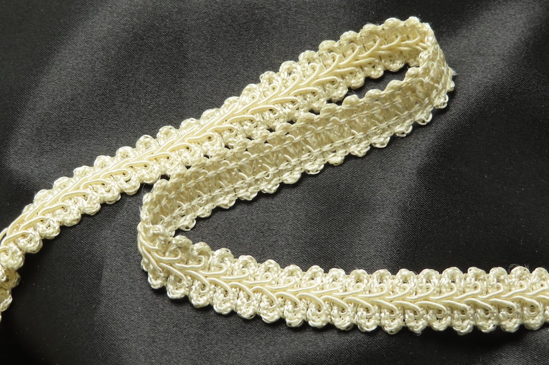 Off White Gimp Braid - 5/8" Fisherman Trim, Sewing & Upholstery - Etsy
